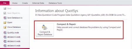Fine Tuning MS Access Database Size | TechieDan
